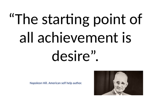 Motivational quote Powerpoint slides | Teaching Resources