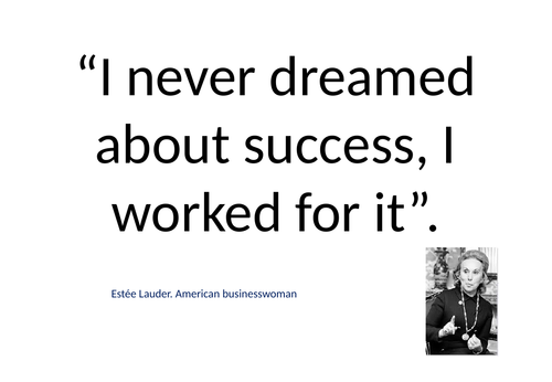 Motivational quote Powerpoint slides | Teaching Resources