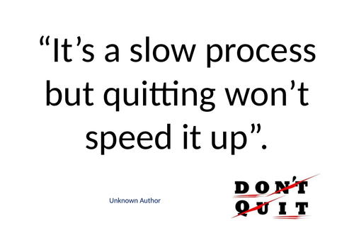 Motivational quote Powerpoint slides | Teaching Resources