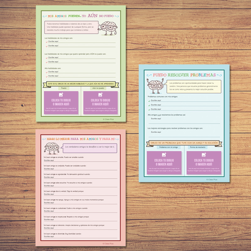 Mentalidad de Crecimiento Actividad sobre la Amistad Google Slides para ...