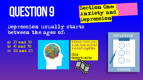 Mental Health Awareness Quiz | Teaching Resources