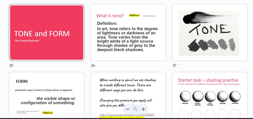 The Formal Elements Teaching Resources