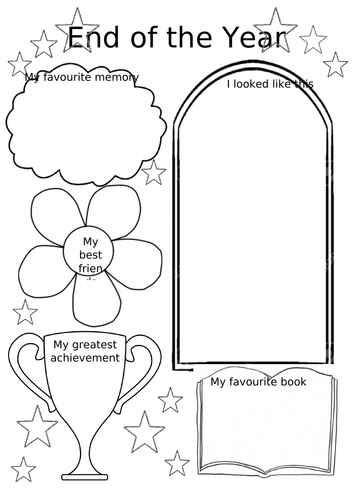 Summer/End of Year Review Writing KS1/2 Activity | Teaching Resources