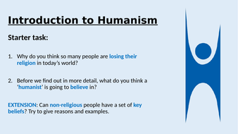 Humanism module - year nine | Teaching Resources