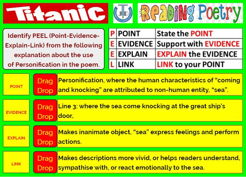 READING POETRY: TITANIC - 84 BOOM CARDS | Teaching Resources