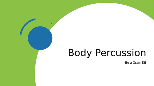 Body Percussion | Teaching Resources