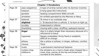Cogheart Guided Reading All 26 Chapters Vocabulary PowerPoint ...