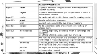 Cogheart Guided Reading All 26 Chapters Vocabulary PowerPoint ...
