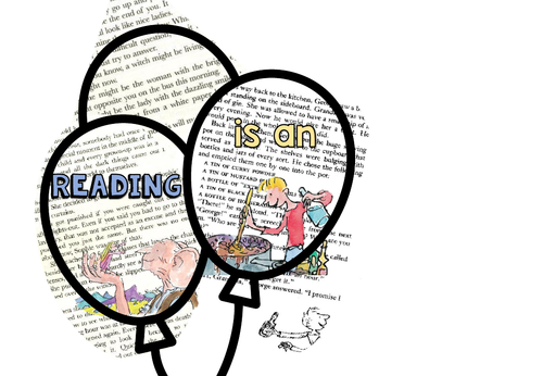 Up Inspired Reading Library Display | Teaching Resources