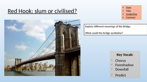 A View From the Bridge- FULL SOW | Teaching Resources