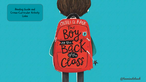 The Boy at the Back of the Class KS2 Unit of Work: Questions and ...