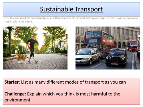 Sustainable Earth | Teaching Resources