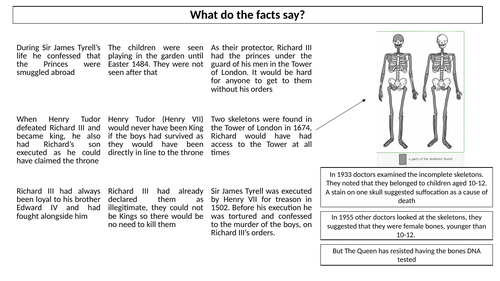 The Princes in the Tower - History Mystery | Teaching Resources