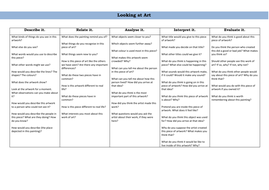 Art Questions for Kids | Teaching Resources