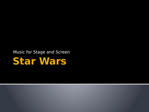 Ks3 Music Star Wars SoW and Resources | Teaching Resources