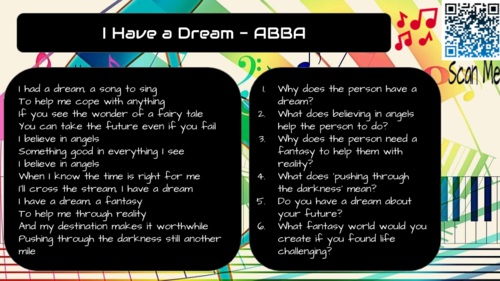 Song Lyric Analysis | Teaching Resources