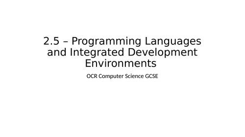 J277 Ocr Gcse Computer Science 9 1 Knowledge Organiser Revision Questions Teaching Resources