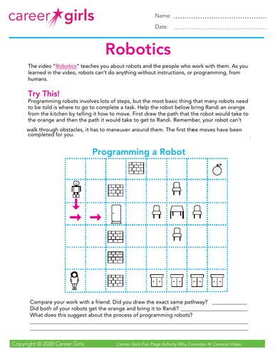 Robotics Careers: Video-Based Career Exploration Lesson | Teaching ...