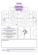 Netball Work Sheets | Teaching Resources