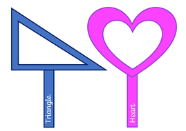 Shape Finder 'Magnifying Glasses' | Teaching Resources