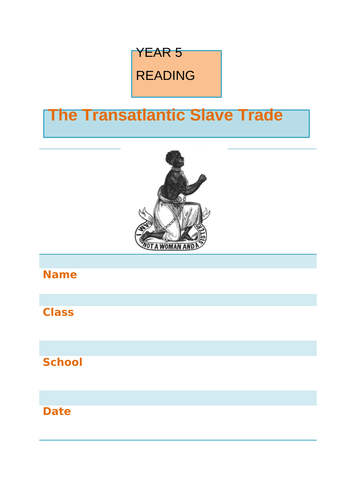 Black History Month The Transatlantic Slave Trade | Teaching Resources