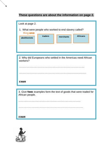Black History Month The Transatlantic Slave Trade | Teaching Resources