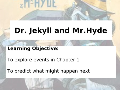 Jekyll and Hyde | Teaching Resources