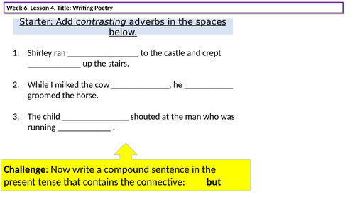4 Poetry Lessons - Y8 | Teaching Resources