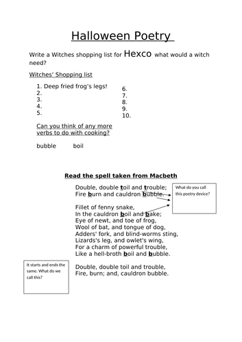 Halloween lessons | Teaching Resources