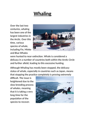 Human Impacts on the Arctic (OCR GCSE) | Teaching Resources