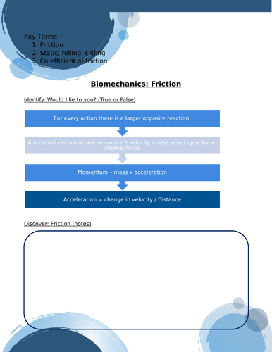 Unit 7: Biomechanics in Sport Science Task B PowerPoint & resources ...