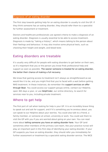 Healthy eating and eating disorders - 6 sessions | Teaching Resources