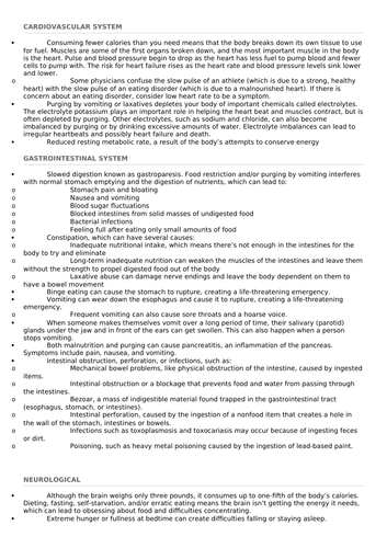 Healthy eating and eating disorders - 6 sessions | Teaching Resources