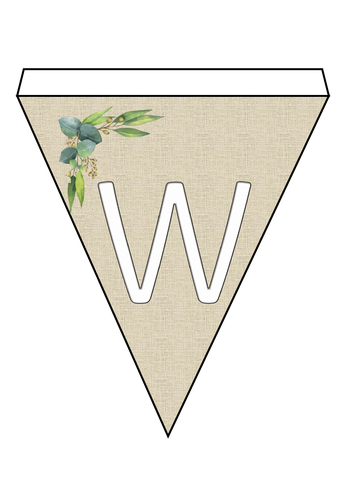 Literacy Natural Bunting | Teaching Resources