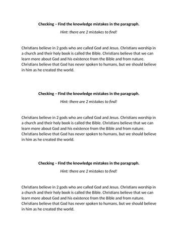 What do Christians believe? - Entry Pathways Humanities | Teaching ...