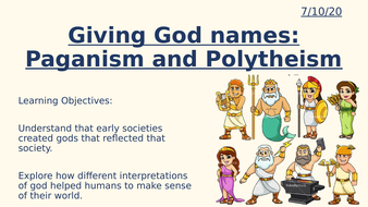 Giving God names: Paganism and Polytheism | Teaching Resources