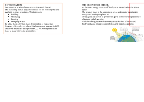 GCSE AQA ECOLOGY | Teaching Resources