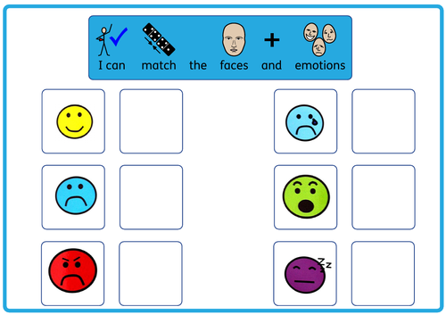 Matching Emotions PSED EYFS SEN | Teaching Resources
