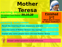 Hero: Mother Teresa | Teaching Resources