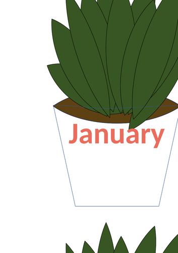 Plant Birthday Display - French and Spanish | Teaching Resources