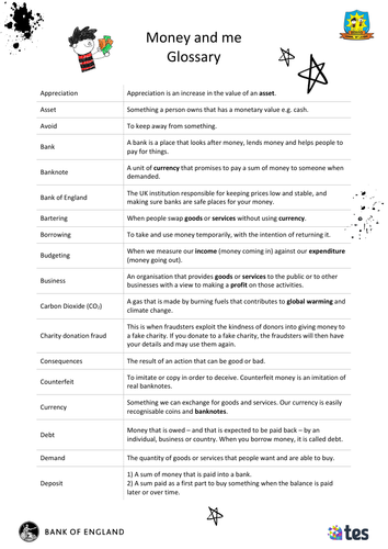 Lesson 8 Money and me - Why is money so important? (Scottish curriculum ...