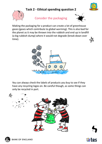Lesson 12 Money and me - Ethical spending (Scottish curriculum ...