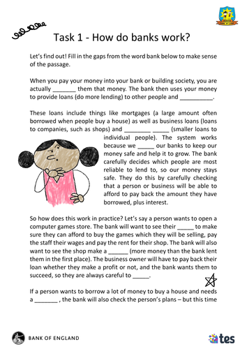 Lesson 5 Money and me - Introduction to banking (Northern Irish ...