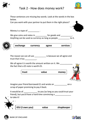 Lesson 2 Money and me - What is money (Welsh curriculum) | Teaching ...
