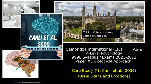CIE AS and A-LEVEL PSYCHOLOGY: PAPER 1, CORE STUDIES: BIOLOGICAL ...