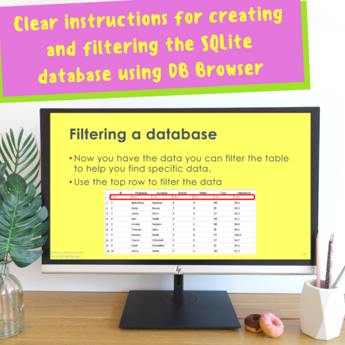 Creating an SQL Database using DB Browser | Teaching Resources