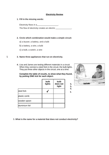 Years 2-6 Science End of Unit Assessments | Teaching Resources