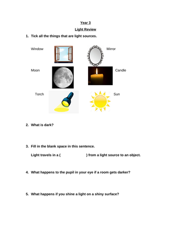 Years 2-6 Science End of Unit Assessments | Teaching Resources