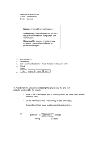 Years 2-6 Science End of Unit Assessments | Teaching Resources