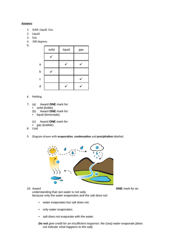 Years 2-6 Science End of Unit Assessments | Teaching Resources